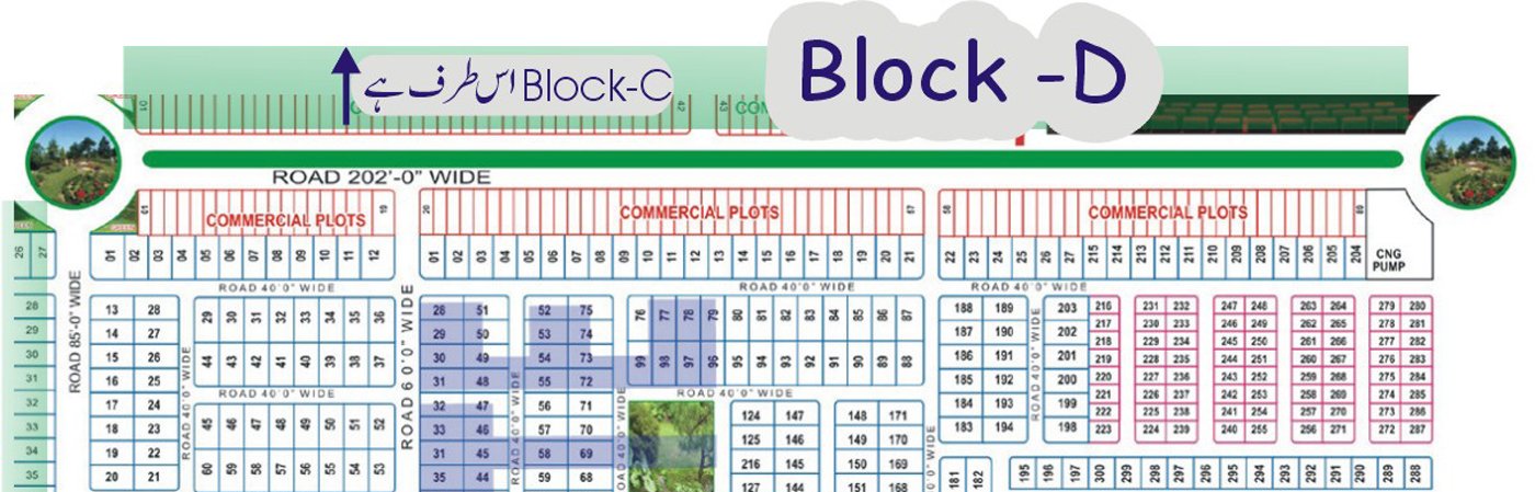 fda pakistan, Fda city map block D, fda faisalabad, faisalabad property ...